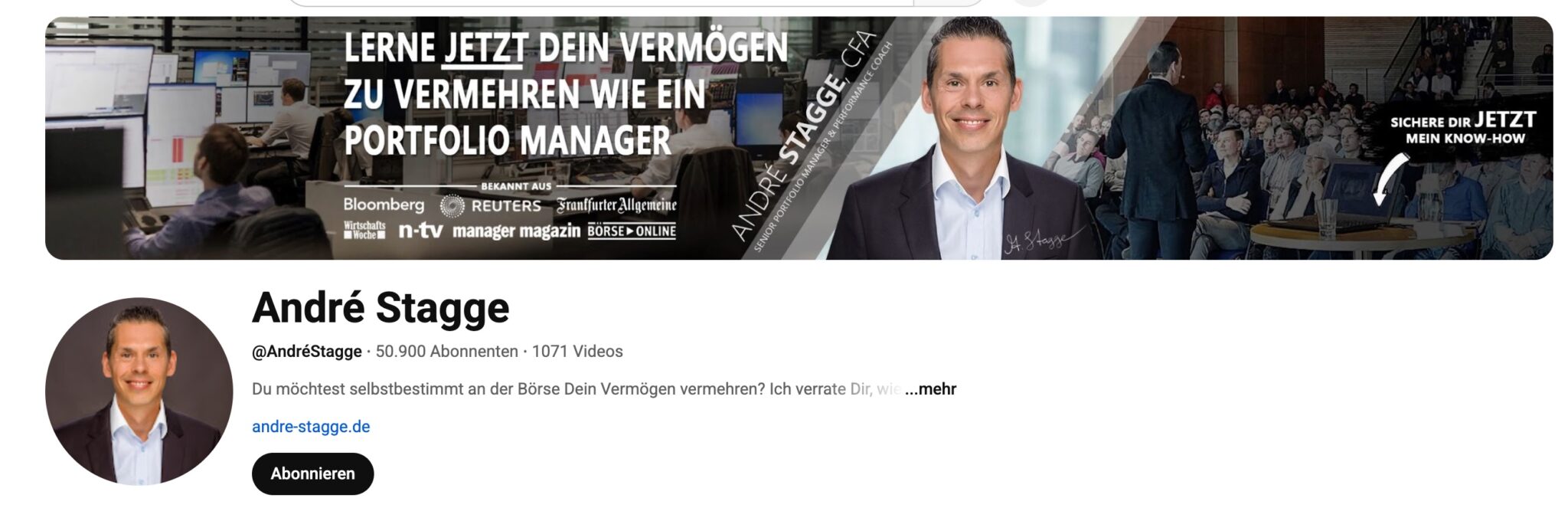 André Stagge Erfahrungen 2026 – Ausbildung, Kosten & seriös?