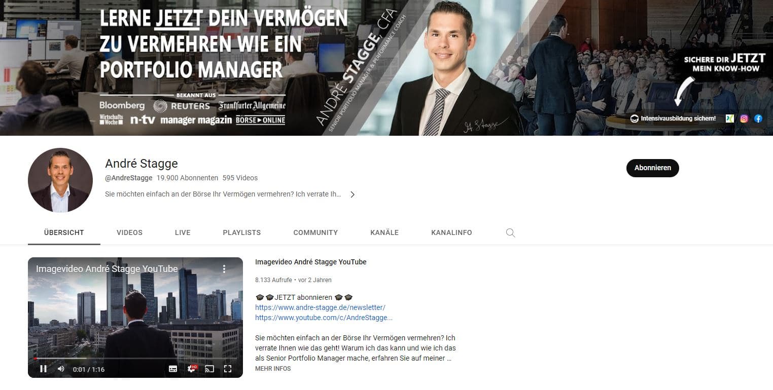 André Stagge Erfahrungen | Ausbildung | Kosten (2026)