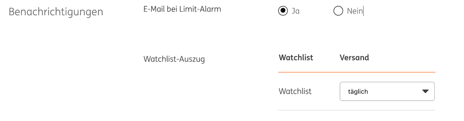 ING Watchlist: Login, Funktionen & neue Ansicht (2026)